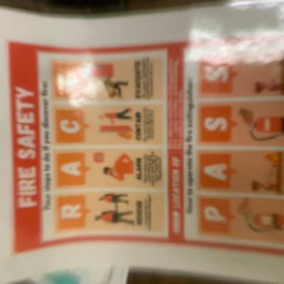 Fire Safety Poster With FREE Printable Race/pass ID Card/badge Design ...