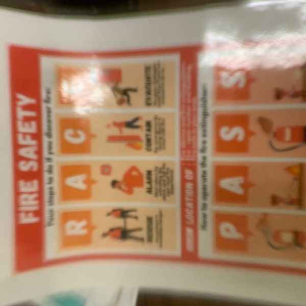 Fire Safety Poster With FREE Printable Race/pass ID Card/badge Design ...