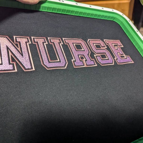 Rainbow Iridescent 2 Color Monogram Varsity Sport Block FONT Alphabet ...