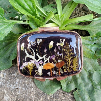 2 Days Rectangular Pill Box Frame Various Options-blank Compartment ...