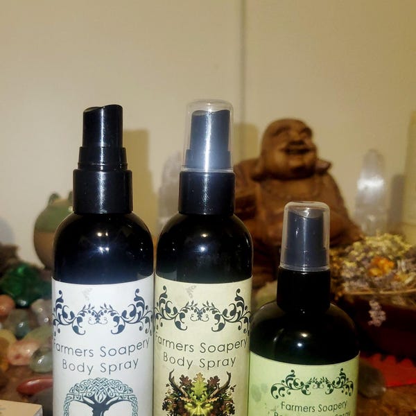 Hippie Chick Scented 4oz Body Spray Lavender Patchouli Body Spritz ...