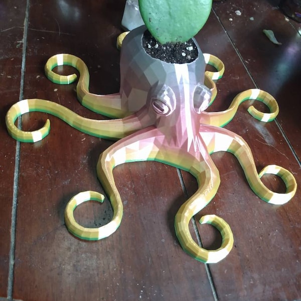 Octopus Planter, Large - Etsy