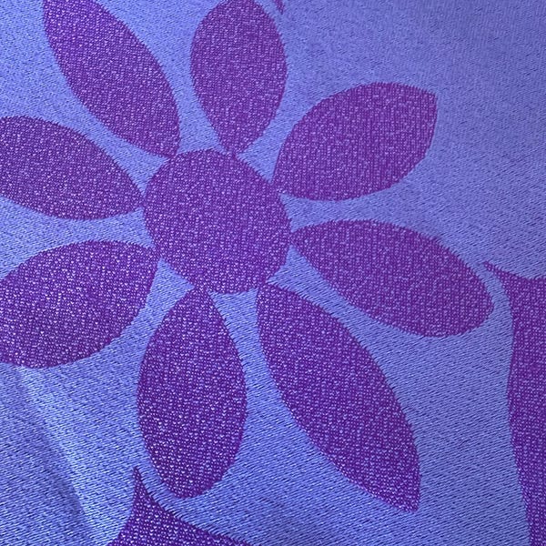 Vintage Fabric, 70s Fabric, Retro Fabric, Pink Flower Power, Mary Quant ...