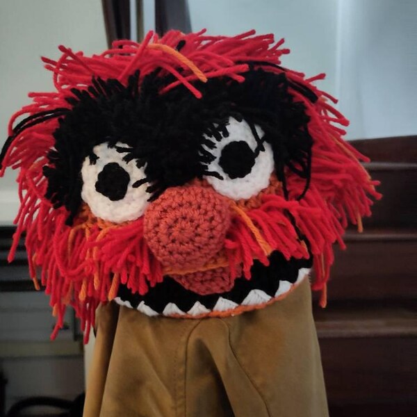 Crochet Hyena Hats - Choose From Banzai, Shenzi, or Ed - Crochet Lion ...