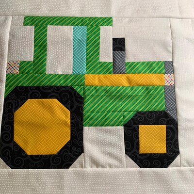 PDF Quilt Block Pattern Tractor Vehicle Quilt Pattern - Etsy