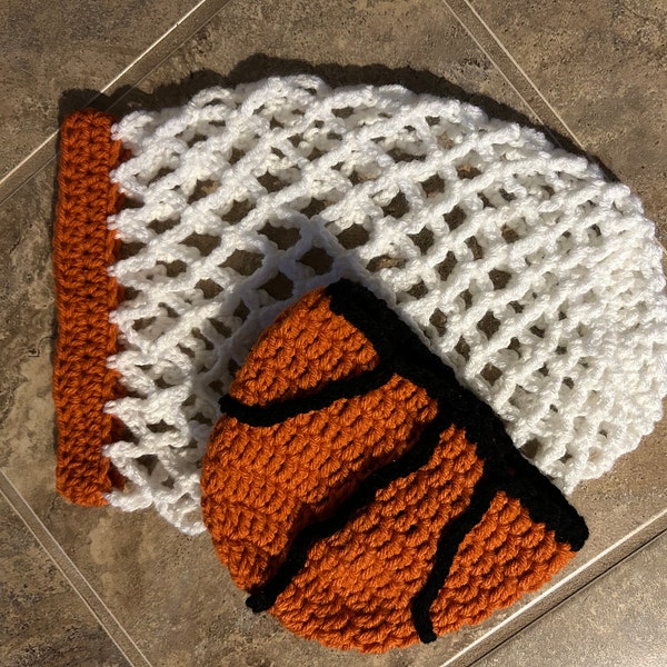 PATTERN ONLY Crochet Baby Basketball Net Cocoon Photography Photo Prop ...