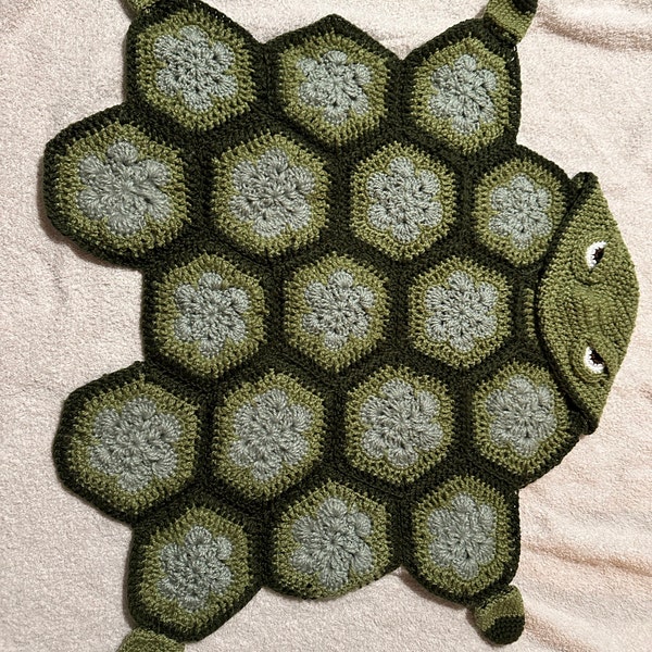 2 in 1 Sea Turtle Tortoise Hooded Blanket in Adult and Child Sizes ...