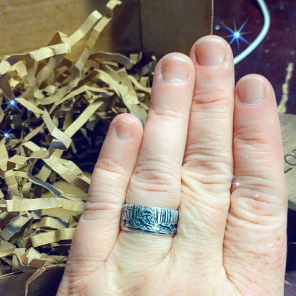 Kitsune Ring - Author's Space Fox Ring - Trickster Ring - Fox With Nine ...