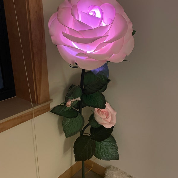 Flowers Lamp Giant Floor Lamp Giant Led Flowers Night Lamp Bedside ...