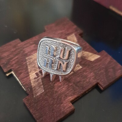 Cyberpunk 2077 Johnny Silverhand Ring BURN - Etsy