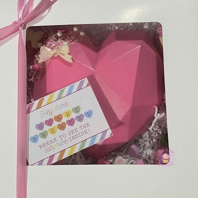 Instant Download Printable Valentine's Day Giant Breakable Chocolate ...