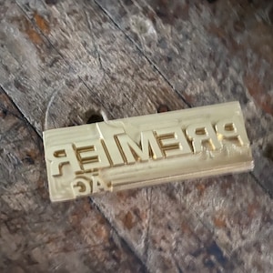 Custom Ice Stamp Made in USA Stamp Logo Ice Ice Branding - Etsy