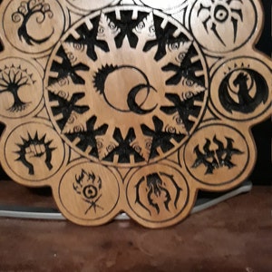 The Guildpact Magic the Gathering Inspired Sign Guild Symbols MTG ...