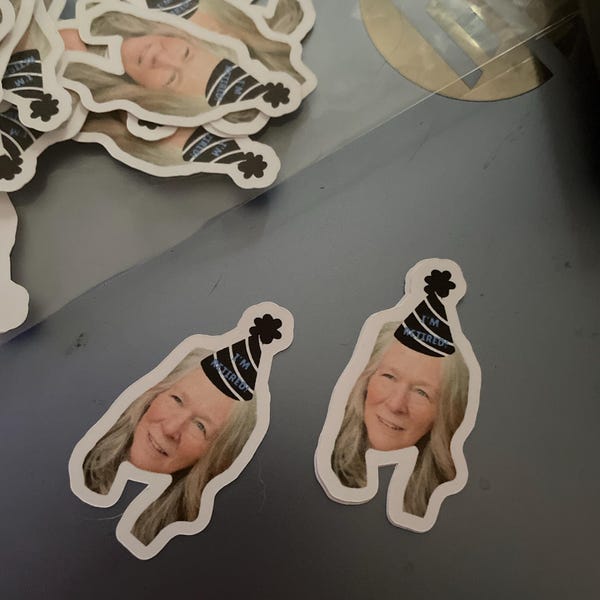 Retirement Face Confetti | Retirement Party Decorations | Custom Face ...