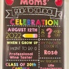 Editable Pink First Day of School Chalkboard Sign, Reusable First Day ...