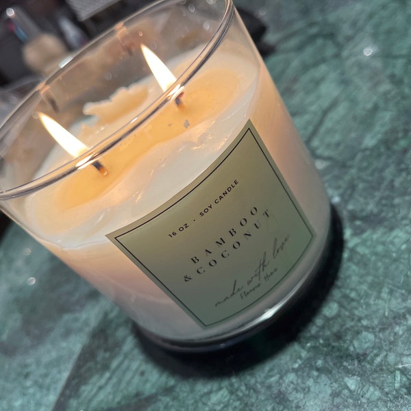 Fleur Candle - Etsy
