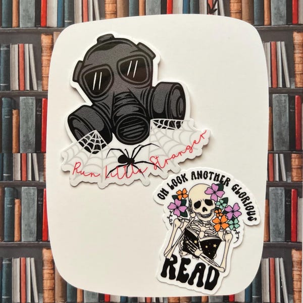 Officially Licensed Run Little Stranger Sticker - Etsy