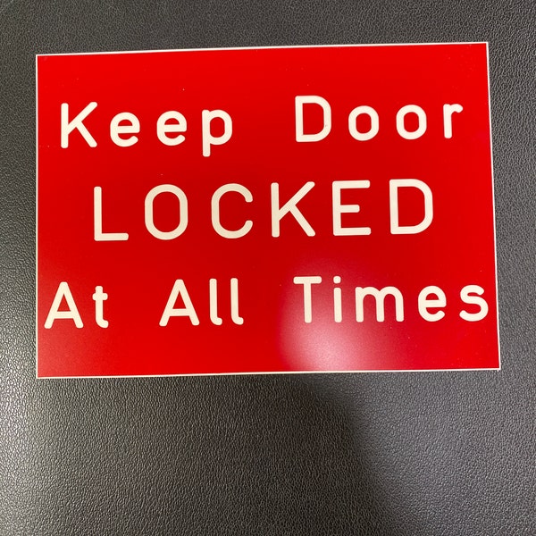 5x7 Engraved Plastic Sign. Custom Made Sign Label. 5"x7" - Etsy