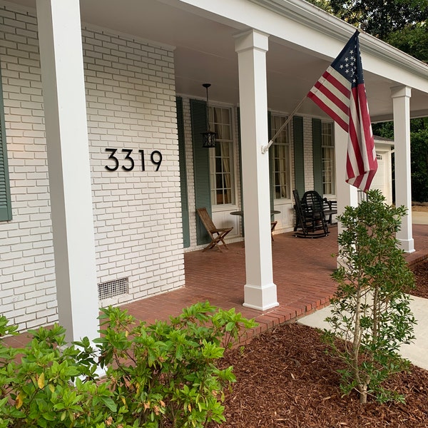 4 Inch Black House Numbers Traditional Address Numbers Apartment ...