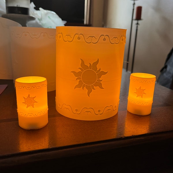 Tangled Lantern Tea Lights - Rapunzel’s Floating Lights - Three (3 ...