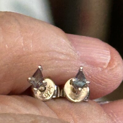 Vintage Teardrop Ruby Engagement Ring Set Milgrain Three Stone Wedding ...