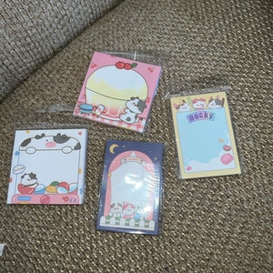 Kawaii Sticky Notes 80 Sheets Kawaii Mini Note Pad - Etsy