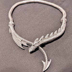 The Whitby Wyrm Pendant, Necklace Made by Alchemy England, Yorkshire ...