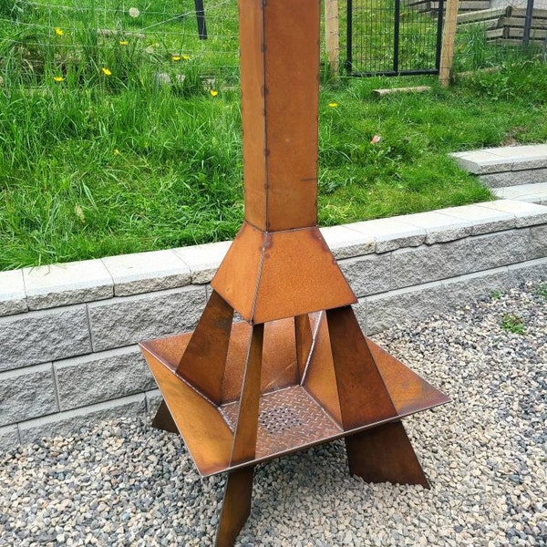 Fire Pit Flying on Chains II, Digital Product, Files DXF, SVG for Cnc ...