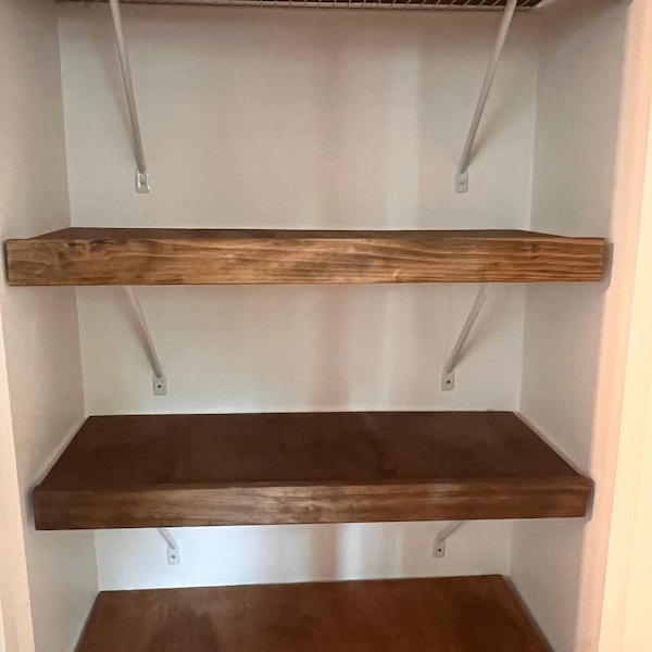 Wood Shelf Covers (custom Made); Wire Shelf Cover; Removable Floating ...