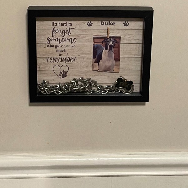 Pet Memorial, Pet Loss Gifts, Personalized Dog Loss Frame, Dog Loss ...