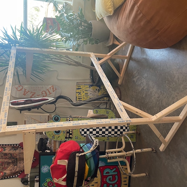 Wooden Free Standing Frame for Rug Tufting Pine Strong and Stable With ...