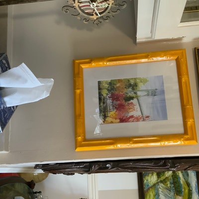 Rustic Gold Framegold Shabby Chic Framedistress Gold - Etsy