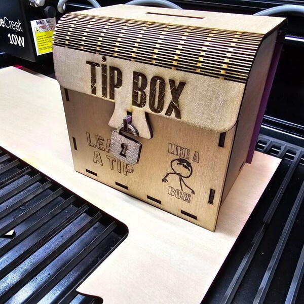 Laser Cut Wooden Whiskey Gift Box File: Customizable for Yor Gifts - Etsy