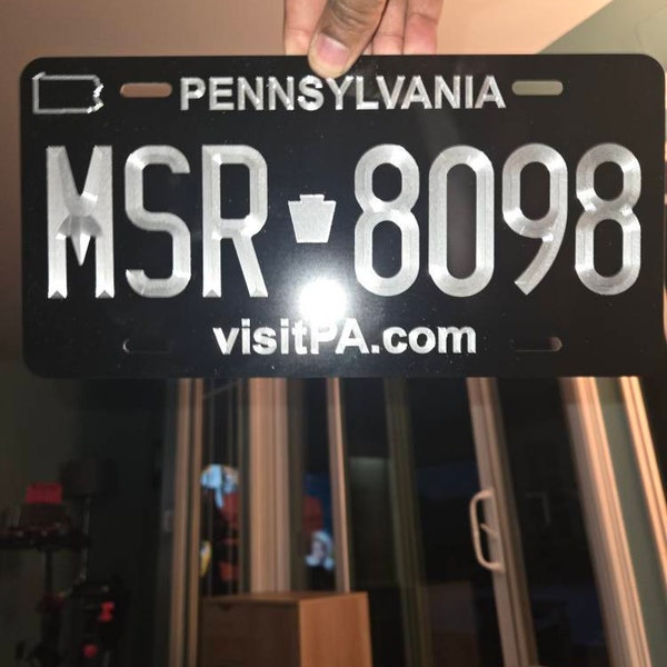 Engraved US USA We the People 1776 Patriotic Gift License Plate Car Tag ...