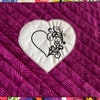 Heart Machine Embroidery Design File, Embroidery Designs Heart, Heart ...