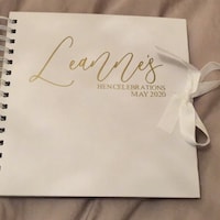 Personalised Hen Party Memory Book, Personalised Scrapbook, Photo Book ...