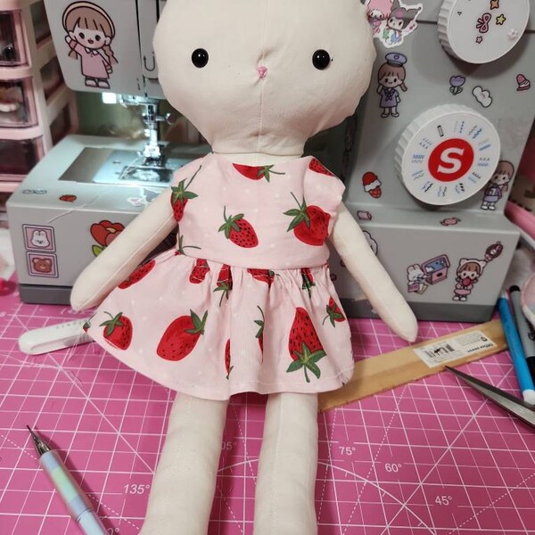 Cat Sewing Pattern PDF Make More Than One Type of Cloth Cat Doll ...