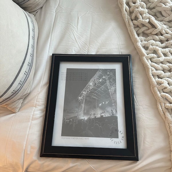 You Make Me Feel It Bleachers Poster - Etsy