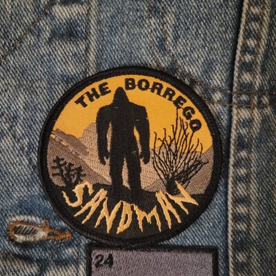 The Borrego Sandman Patch headliner/morale - Etsy