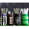 Football Mason Jars - Football Party Mason Jar Set - Boys Party ...