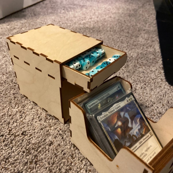 Lockable Deck Box With Removable Drawer - Etsy