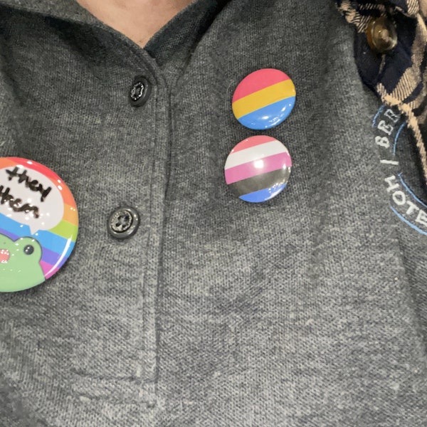 LGBTQ Pride Buttons (custom Identity Requests Welcome!) - Etsy