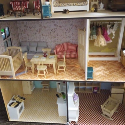 Stackable Dollhouse Room Box Dollhouse Room Box Photography Backdrop 5 ...