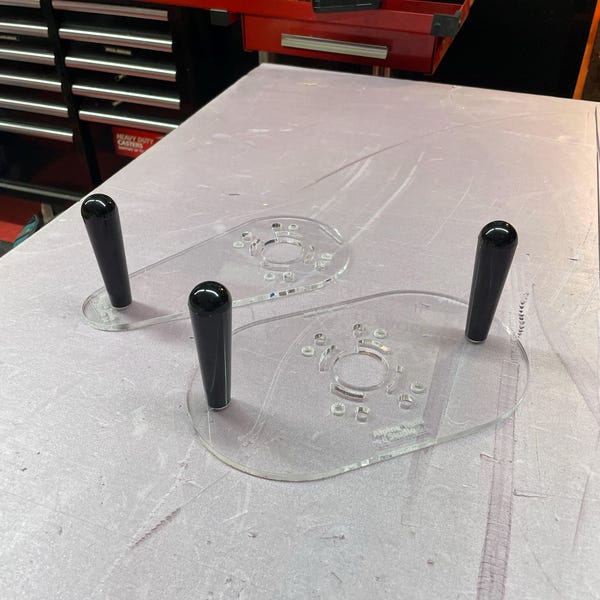 Router Base Plates for Dewalt Compact Palm Routers (models DW600 ...