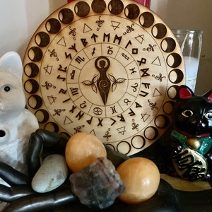 Constellations Wheel of the Year, Sabbat, Runes, Moon Phases, Vegvisir ...