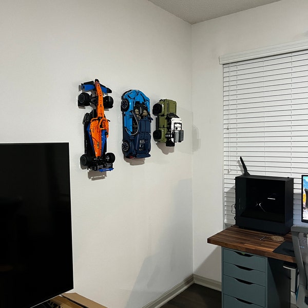 Ultimate Display Wall Mount for Lego Technic Car Porsche RSR, Bugatti ...