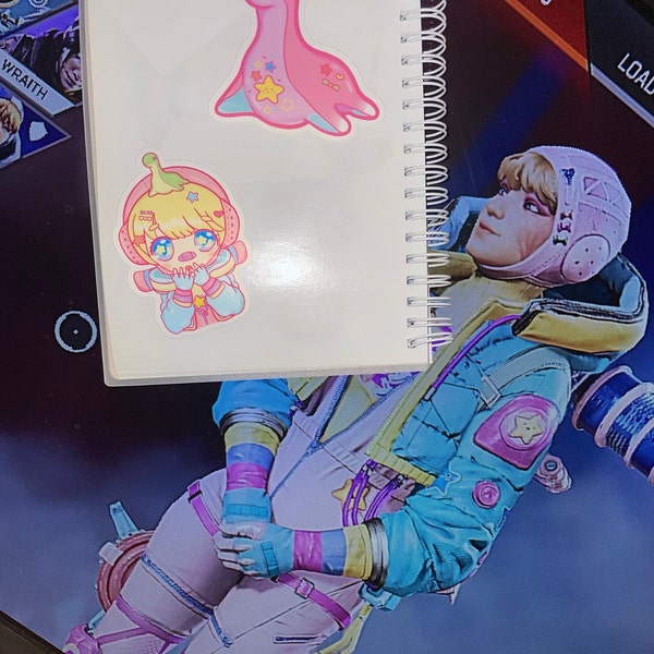 Kawaii Buddies Stickers | Apex Legends | Wattson | Nessie | Cute ...