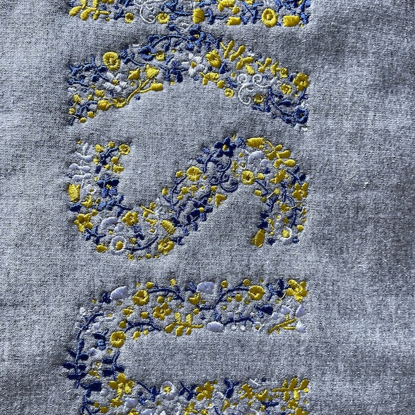 COLLEGE VARSITY ALPHABET Embroidery File, Machine Embroidery, Stitch ...