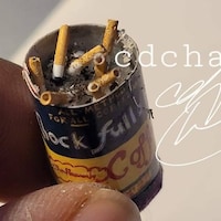 1:12 Scale Miniature Cigarettes and Shell Ashtray With - Etsy Canada