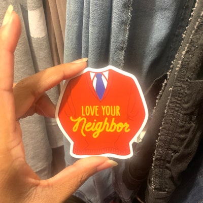 Mister Rogers Sticker Cute Sticker Sweater Sticker Bible Verse Sticker ...